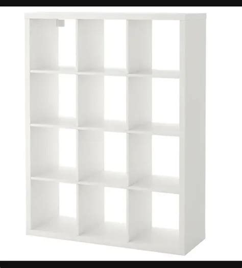 Ikea Kallax Shelving Unit 4x3 White £79 00 Picclick Uk