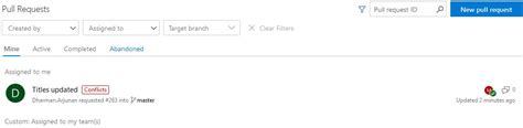 Git How To Resolve The Conflict In Azure Environment On Pull Request