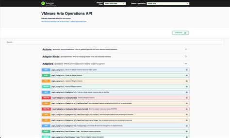 adjust adapter instances with the aria operations api