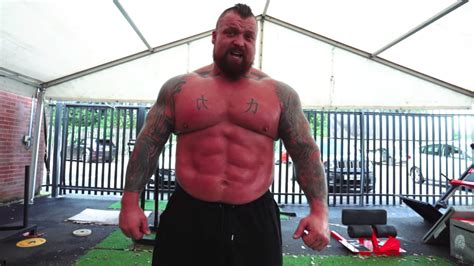 Eddie Hall Just Shared The Workout Behind His Six Pack Abs
