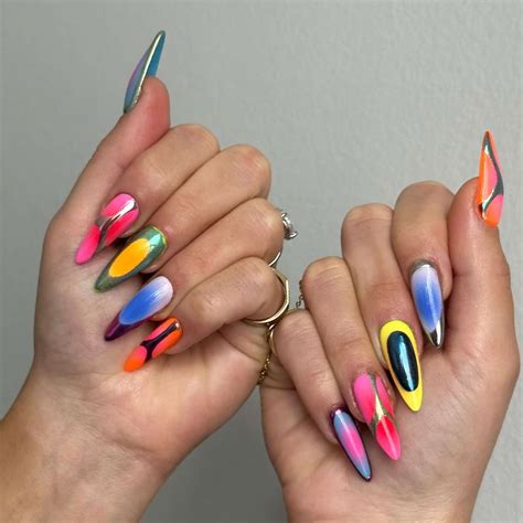 33 Multi Colored Nail Ideas For Your Most Vibrant Mani Yet