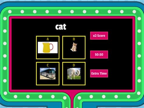 Gameshow Cvc Blending Gameshow Quiz