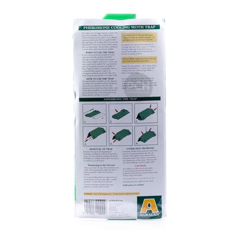 Agralan Pheromone Codling Moth Trap Refill For Apples And Pears Pest