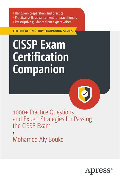 Cover Cissp Exam Certification Companion 1000 Practice Questions