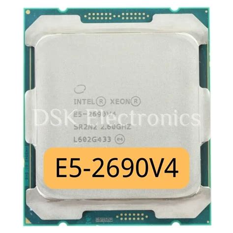 Intel Xeon E5 2690 V4 Processor E5 2690v4 2.6ghz Fourteen Nuclei 35m ...