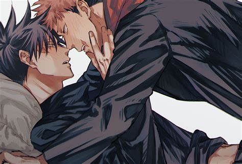 Itadori Yuuji And Fushiguro Megumi Jujutsu Kaisen Drawn By Fushirun Rung Danbooru