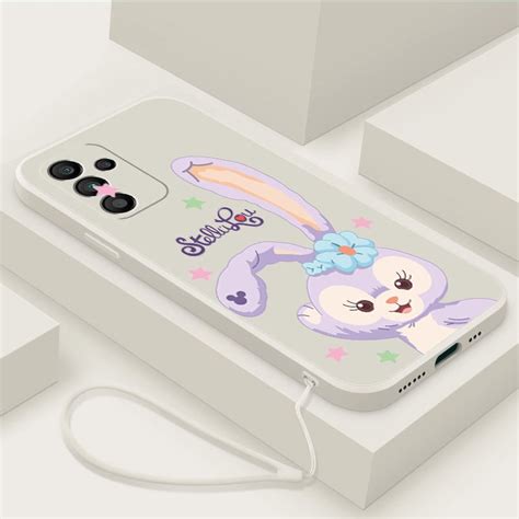 Samsung A05s A05 Galaxy M34 5g M62 M22 Cute Stellalou Casing Square Edges Liquid Silicon Back