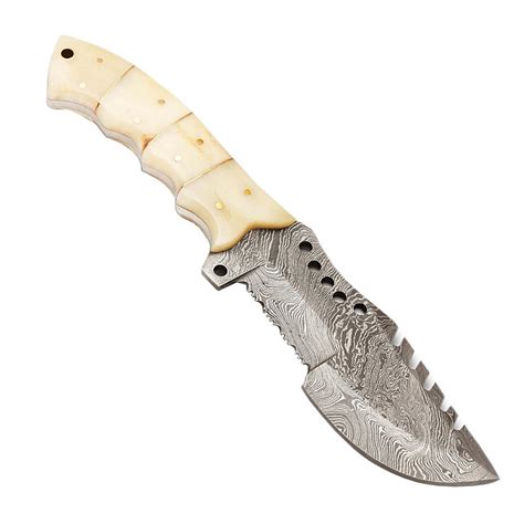 Predator Tracker Knife With Bone Handle