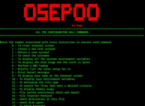 GitHub Osepoo Bash Script For All Kali Linux Configuration Commands This Script Will Automate