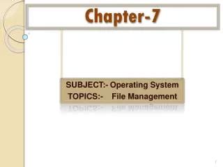 PPT File System Management PowerPoint Presentation Free Download ID 5340434