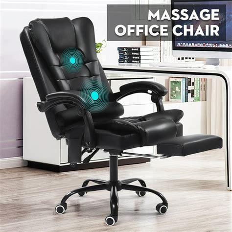 Massage Executive Office Chairswivel Gaming Chairracing Computer Game Chairergonomic Pu
