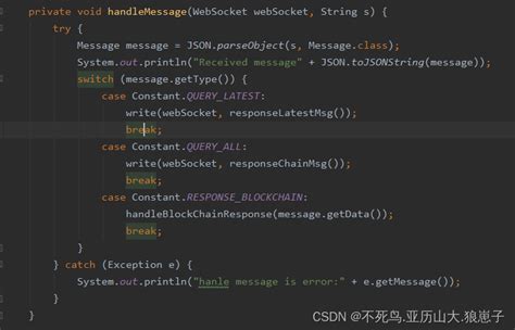 区块链（8）：p2p去中心化之websoket服务端实现业务逻辑websocket 区块链实现 Csdn博客