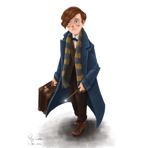 Newt Scamander Behance