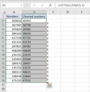 How To Remove The Last Digit In Excel SpreadCheaters