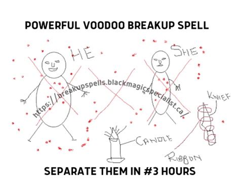 Free Voodoo Break Up Spells To Break Up A Couple And Relationship In 3