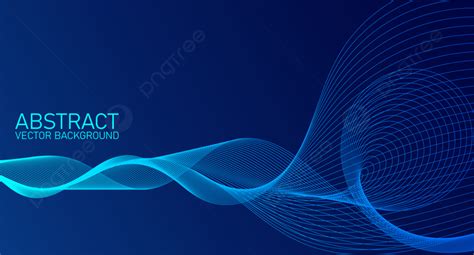 Abstract Wave Element For Design Background Wave Line Abstract