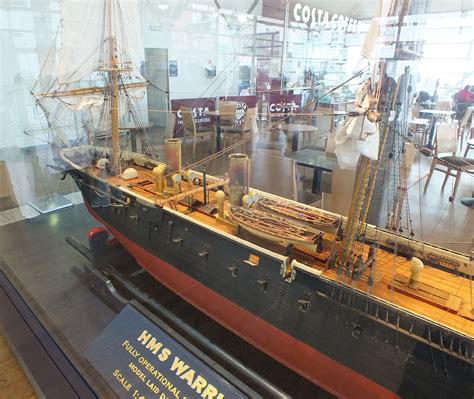 HMS Warrior Model By William Mowll JSB Model Restorations