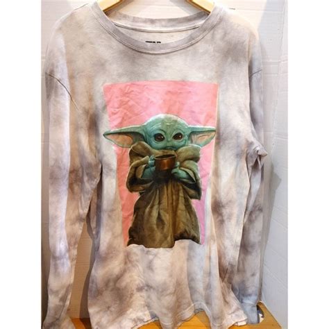 Star Wars Shirts Star Wars Shirt Mens Med Long Sleeve Mandalorian