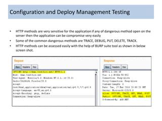 Owasp Methodologies Of Security Testing Part PPT