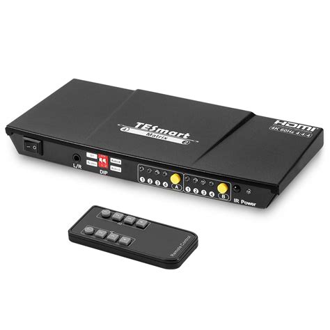 Tesmart 4x2 Hdmi Matrix 4k 60hz Hdmi Switch Hdcp Hdmi Desertcart Aruba