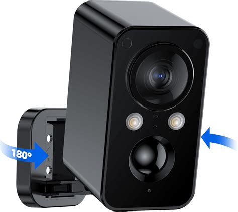 Becamso 2k Surveillance Camera Outdoor Indoor Battery Outdoor Camera