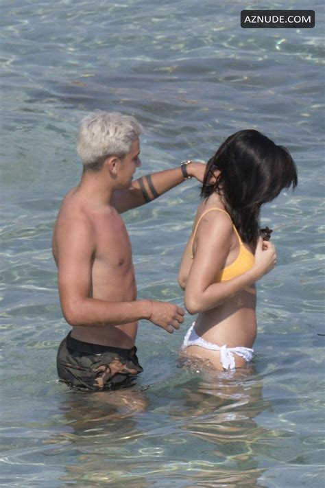 Oriana Sabatini Sexy With Boyfriend Paulo Exequiel Dybala On The Beach Aznude