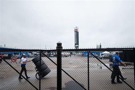 NASCAR Postpones MIS Finish As Rain Returns 5 Big Names Crash Early