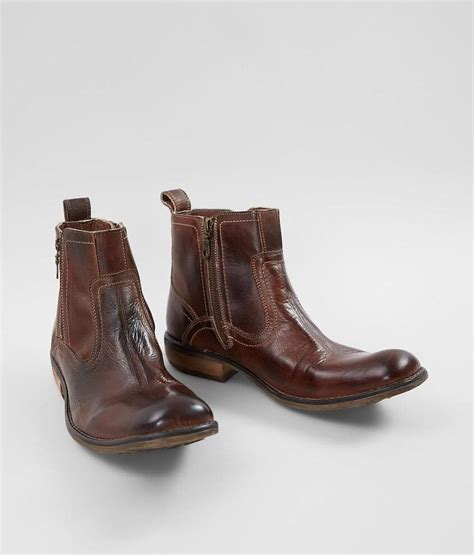 Roan By Bed Stu Bail Leather Boot Mens Shoes In Teak Rustic Buckle