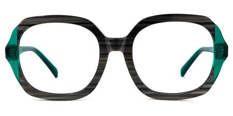 Raquell Square Gray Glasses Zeelool Uk