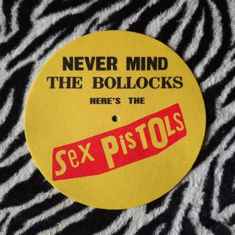 The Sex Pistols 7inch Turntable Record Player Slipmat Etsy