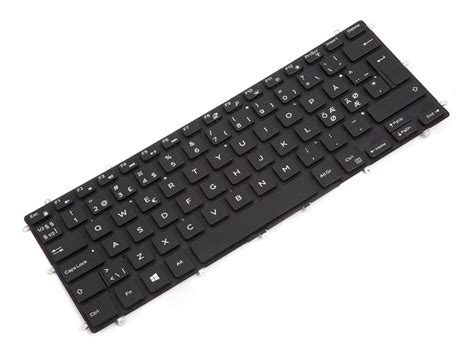 Dell J83yf Latitude 3379 3390 3490 Nordic Backlit Keyboard 0j83yf