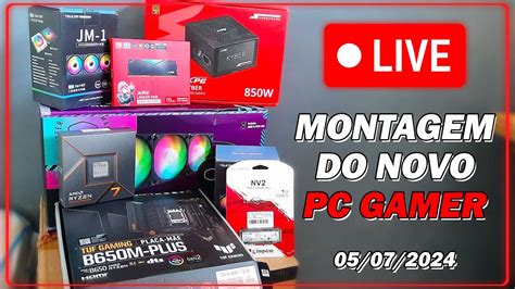 MONTAGEM DO NOVO PC GAMER YouTube
