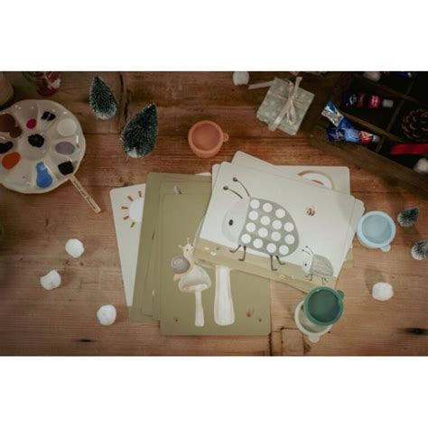 Комплект за рисуване с пръсти Forest Friends Happydaysbg играчки и