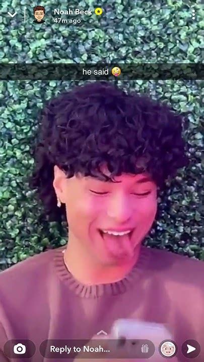 Larray And Noah Beck Oh You Silly Today Huh You Goofy Snapchat Story Youtube