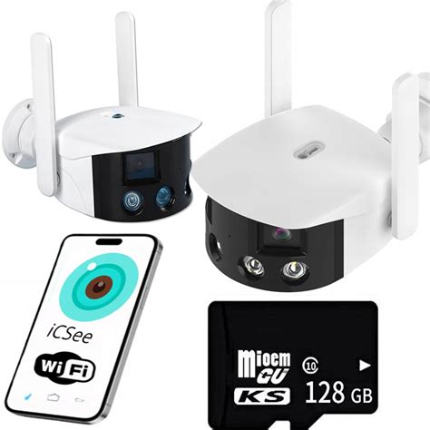 KAMERA ZEWNĘTRZNA MPx IP WiFI SZEROKOKĄTNA PANORAMICZNA DWA OBIEKTYWY porównaj ceny