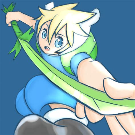 Finns Grass Blade Adventure Time With Finn And Jake Fan Art