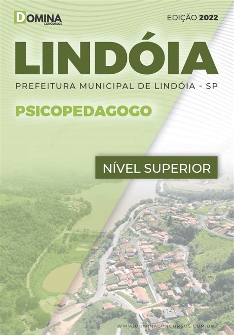 Apostila Concurso Pref Lindóia Sp 2022 Psicopedagogo Domina Concursos