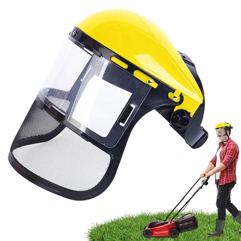 Generic Strimming Face Shield Logging Helmet Safety Face Shield
