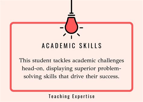 Report Card Comments Exle