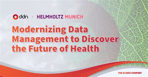 Helmholtz Munich Success Story Ddn