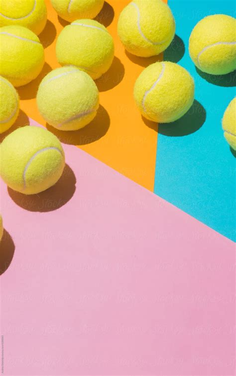 View Tennis Balls Arranged By Stocksy Contributor Audshule Artofit