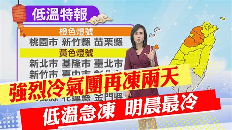 何橞瑢報氣象強烈冷氣團再凍兩天 低溫急凍明晨最冷天氣變化三階段 明白天漸回溫 週五雨增週六轉晴 20240211 YouTube