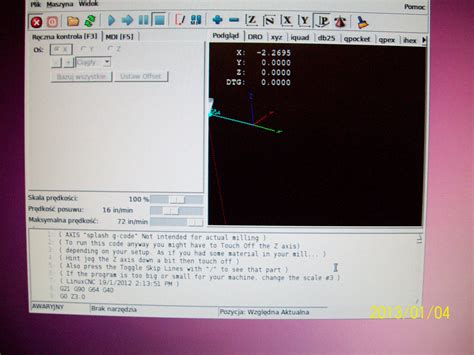 Linux CNC jak to zrozumieć cnc info pl FORUM CNC