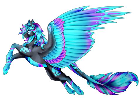Safe Artist Oneiria Fylakas Derpibooru Import Oc Oc Astrum Pegasus Colored