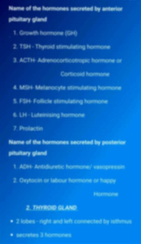 Solution Endocrine System Short Notes Studypool