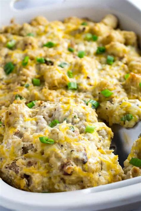 15 Recipes For Great Cheesy Chicken Tater Tot Casserole Easy Recipes