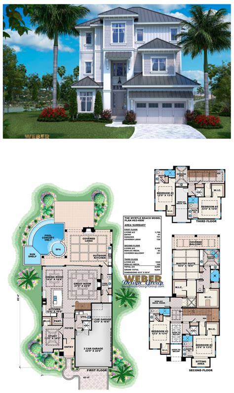 Sims 3 Beach House Plans