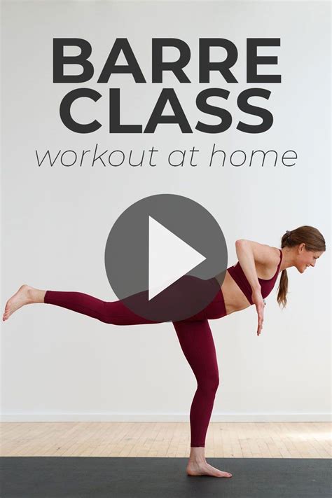 15 Minute Barre Workout Full Body Barre Class Optional Light Weights
