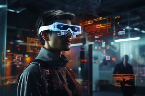Premium Photo 5genabled Smart Glasses Providing Realtime Informa 00011 00