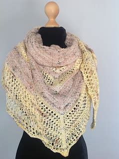 Ravelry Thornfield Shawl Pattern By Kate Whiting Designs